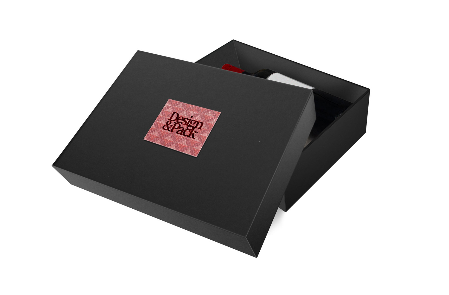 WD90 - Rigid Box and Lid - Artwork - Cloth Plaque - Design & Pack